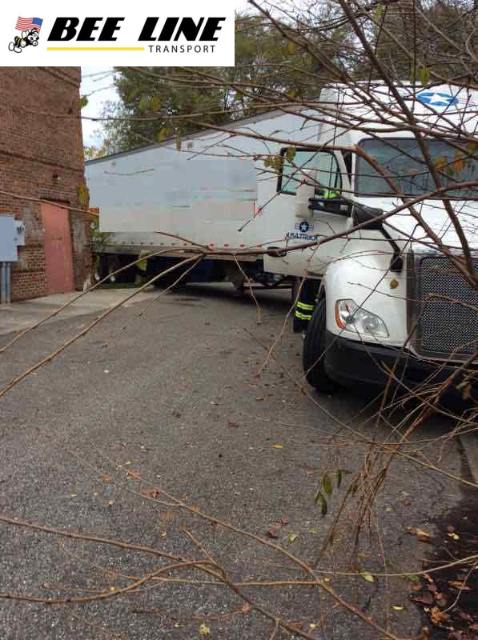 Tow Truck Company Uses Chainsaw to Save the Day | Bee Line Transport Inc