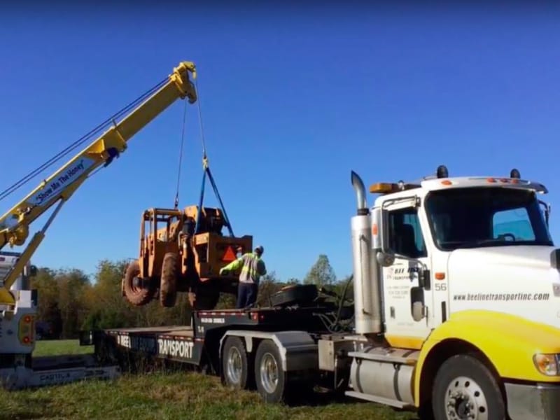 When the Road Ends: Off-Road Heavy Recovery | Bee Line Transport Inc